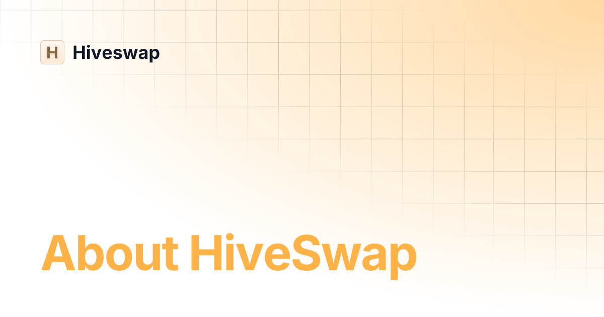 About HiveSwap | Hiveswap